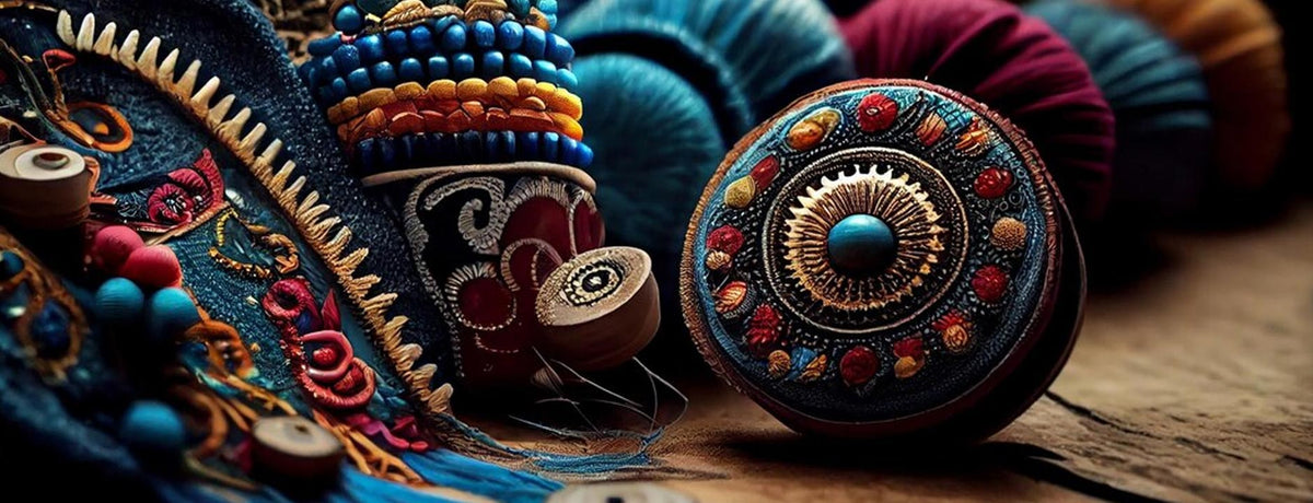 Embellished Fancy Buttons for Ethnic Wear & DIY Art Craft Projects ...