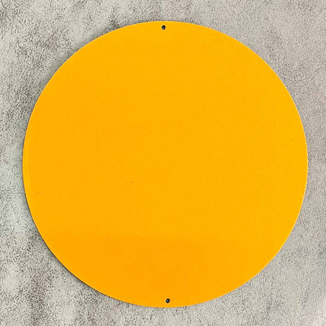8 Inch Yellow Color Velvet Plates For DIY – Adikala - Craft Store