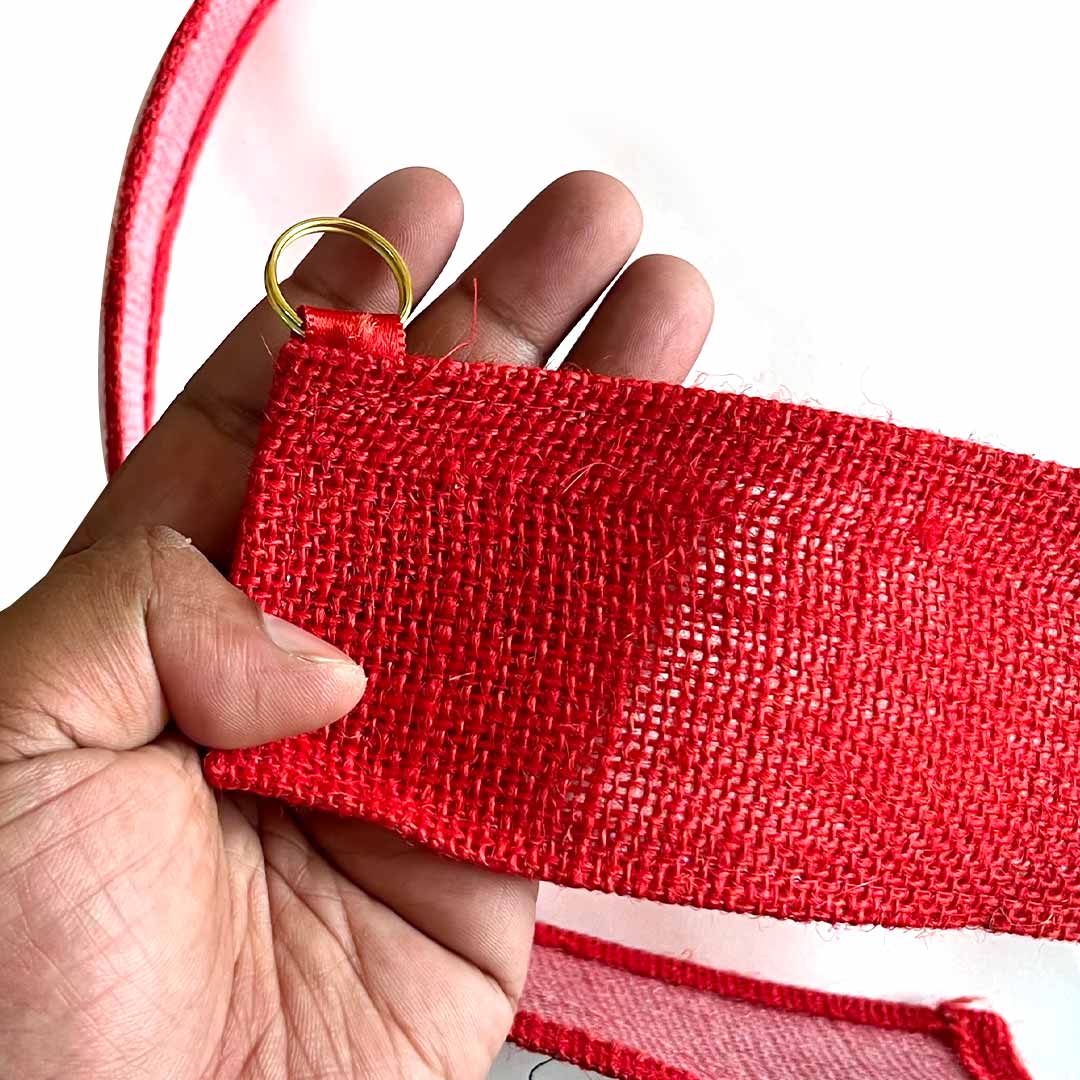 Red Jute Toran Patta (Base) – Adikala - Craft Store