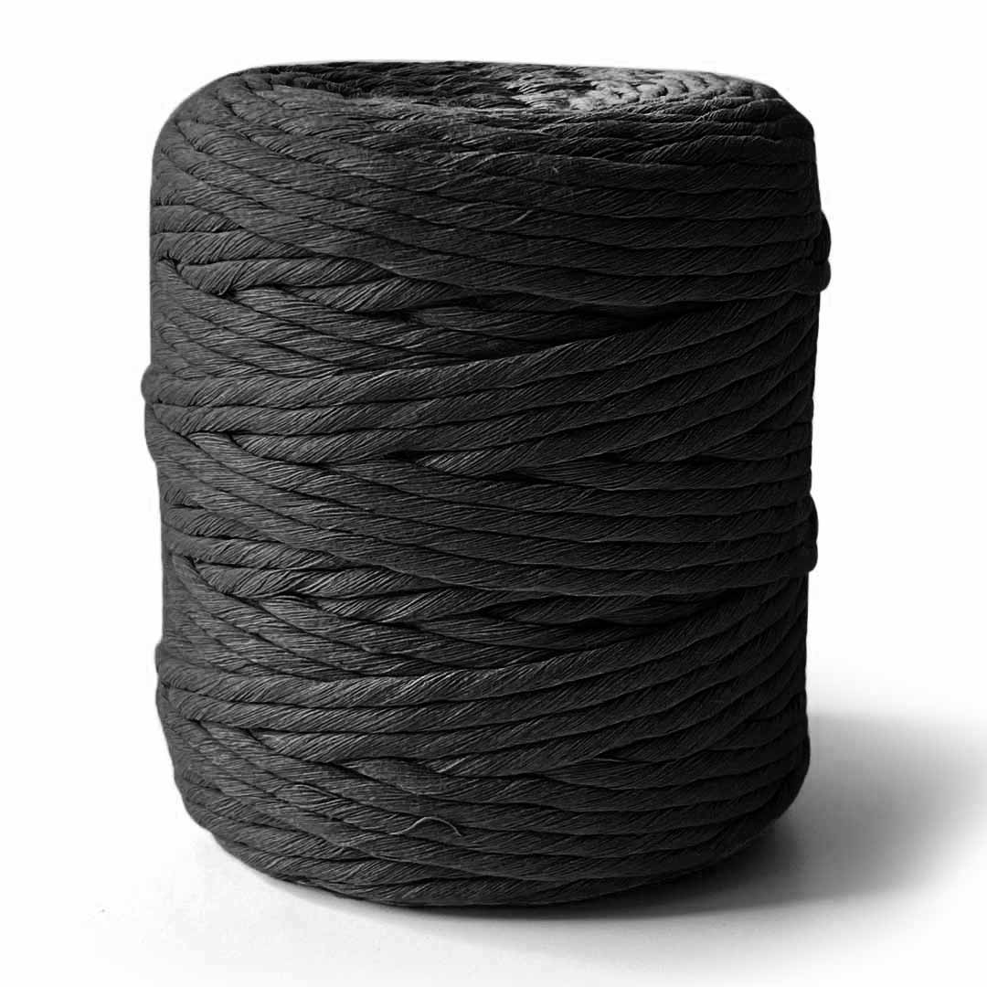 Black - 4 mm Single Strand Macrame Cord – Adikala - Craft Store