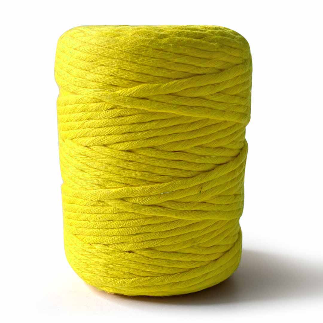 Yellow - 4 mm Single Strand Macrame Cord – Adikala - Craft Store