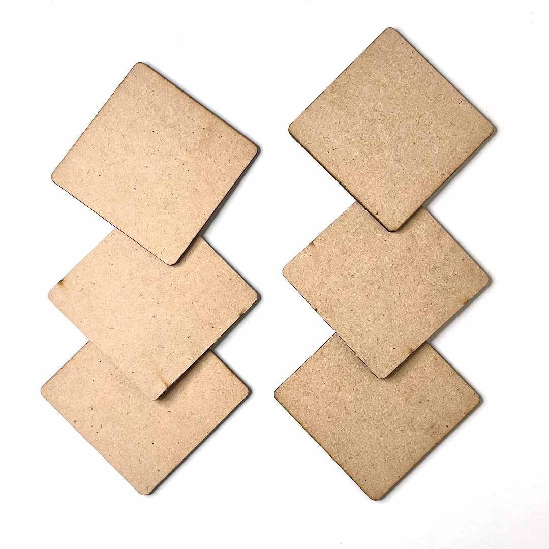 Square Mdf Base Pack of 6 – Adikala - Craft Store