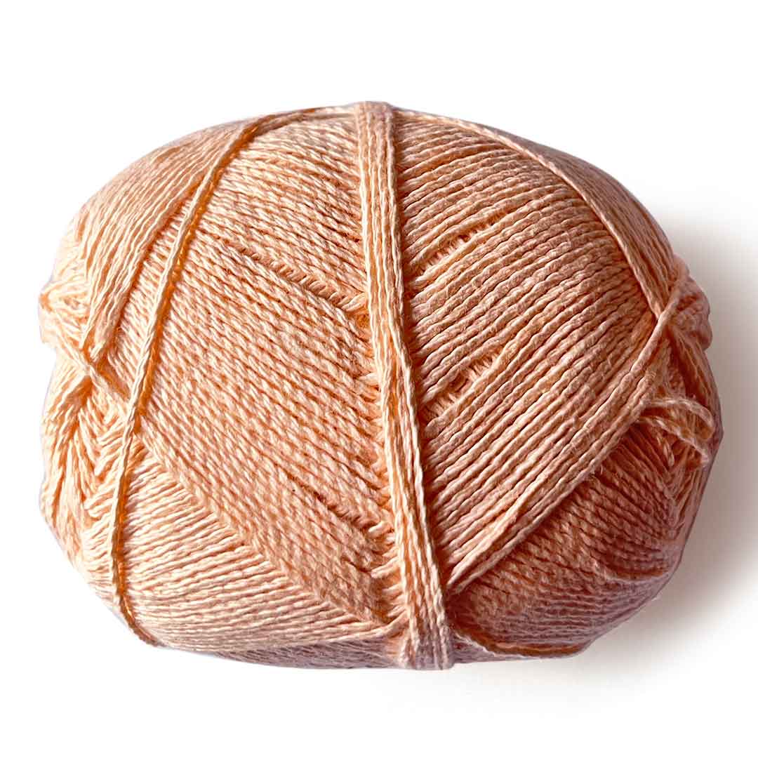 Peach Color 4 Ply Crochet Thread Cotton Yarn for Knitting & Craft Maki ...